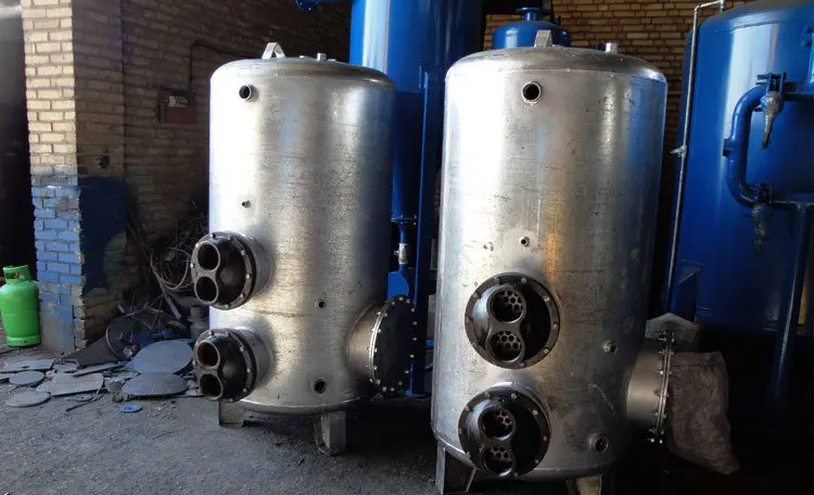 Coiled tank - Asayesh Afza Imen